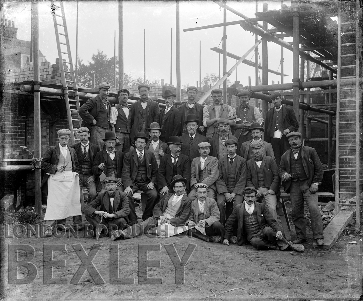 DEW021 House Builders, Sidcup c.1900 | Bexley Borough PhotosBexley ... DEW021 House Builders, Sidcup c.1900 | Bexley Borough PhotosBexley ...
