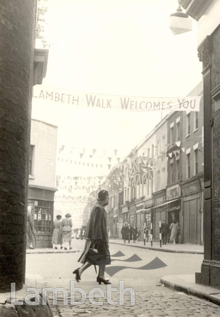 LAMBETH WALK, LAMBETH : CORONATION CELEBRATIONS - LandmarkLandmark