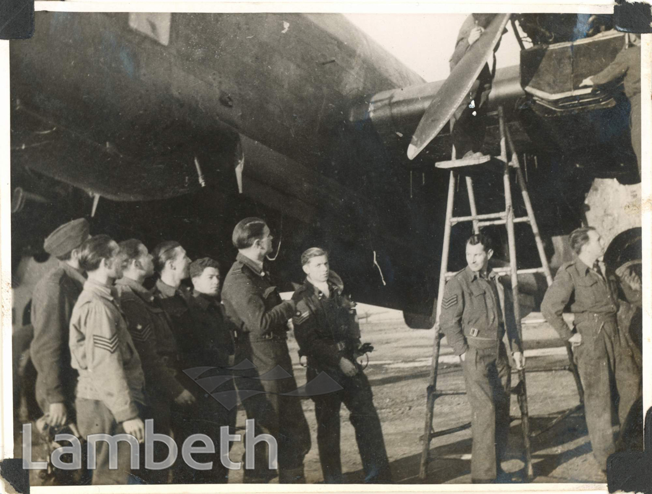 CREW AND GROUND STAFF,SQUADRON 148, WORLD WAR II - LandmarkLandmark