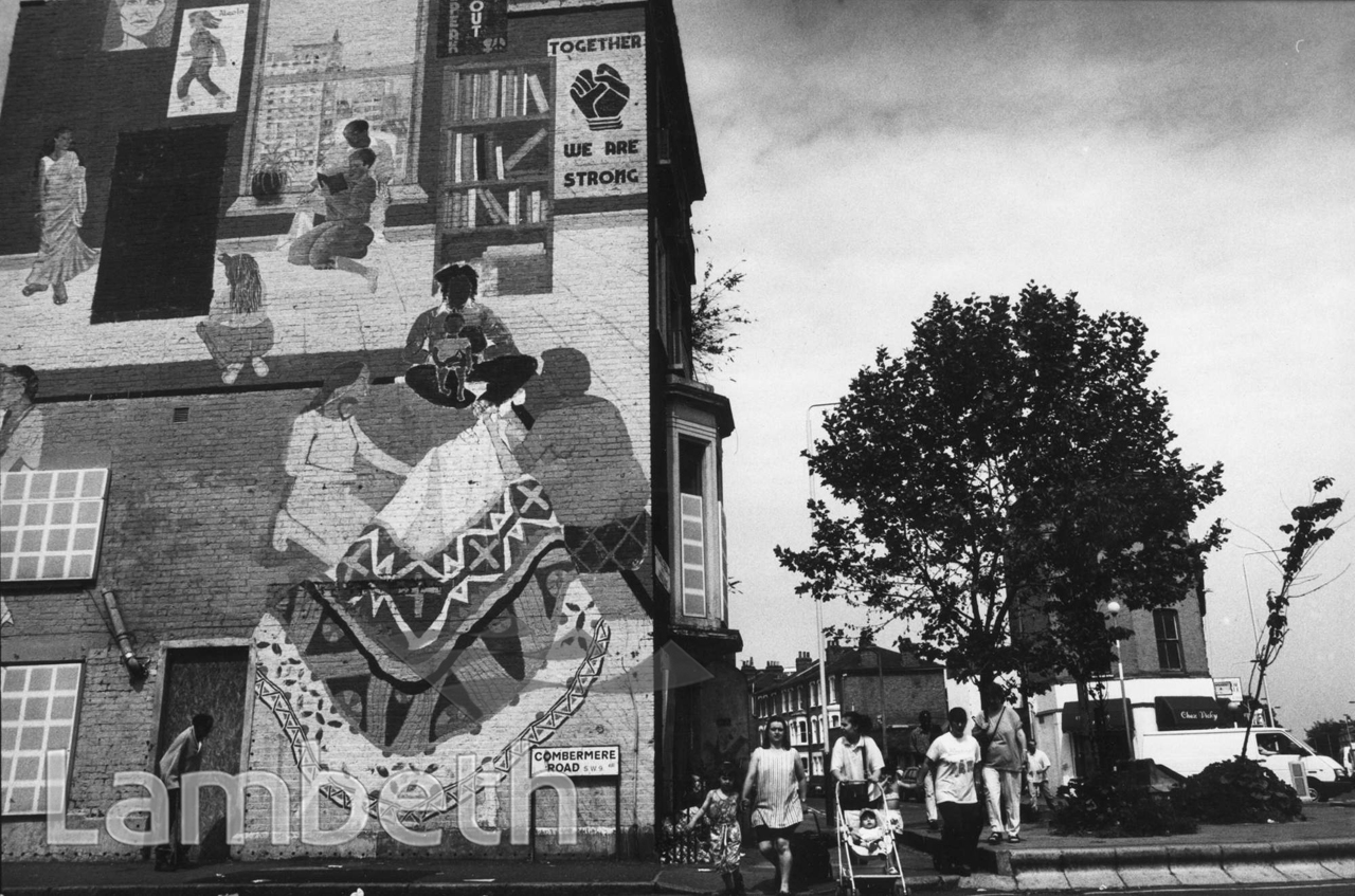 BLACK WOMEN'S CENTRE MURAL, STOCKWELL ROAD, BRIXTON - LandmarkLandmark